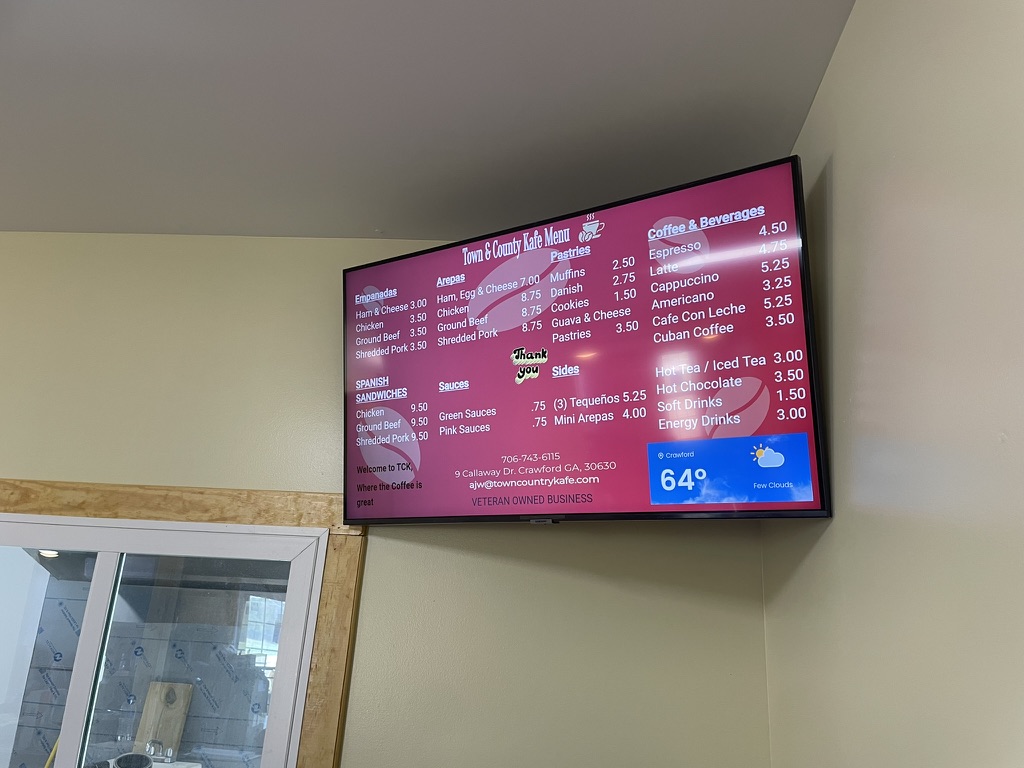 Town and Country Kafe reschedules opening until spring | The Oglethorpe ...